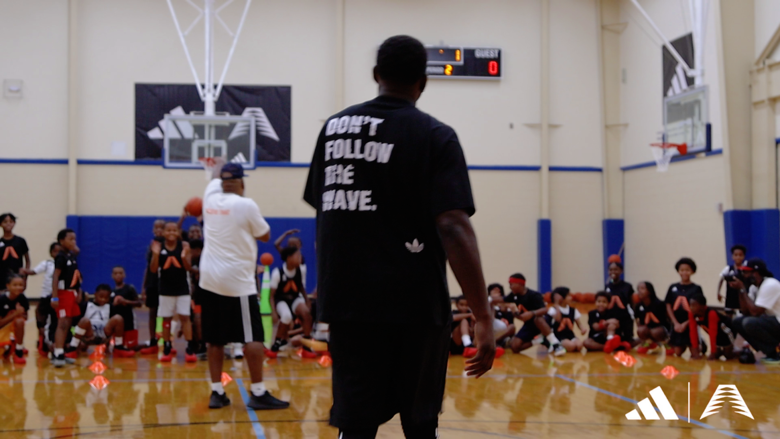 “Anthony Edwards Celebrates Olympic Gold with Special Basketball Camp ...